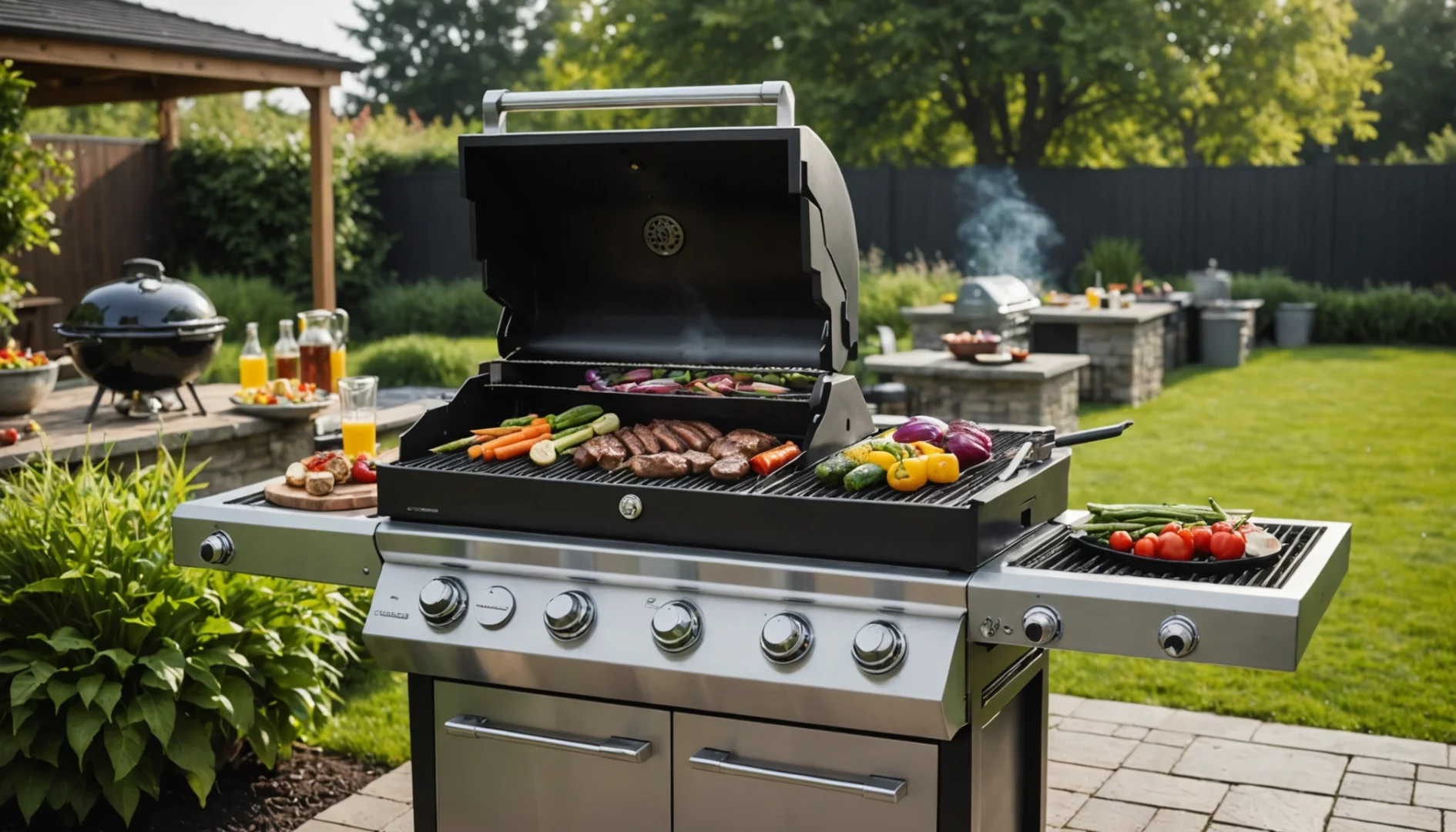 Révolutionnez votre jardin avec un barbecue moderne